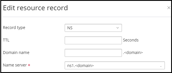 Unable To Create New Domain In Plesk Cannot Delete The Last Ns Dns Record For The Domain Plesk