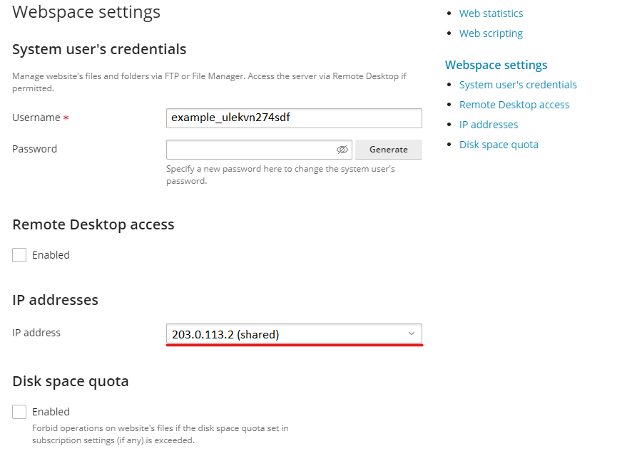 How To Switch Ip Address For Domain In Plesk Support Cases From Plesk Knowledge Base