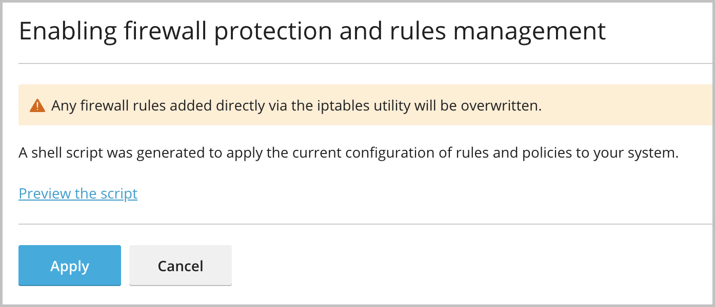 How to manage local firewall rules using Plesk Firewall in Plesk for Linux – Plesk