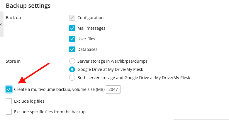 Unable to create the remote backup at Google Drive! Transport error ...