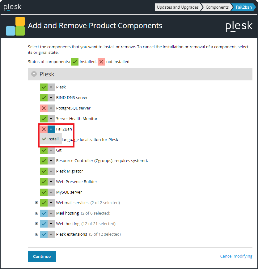 How to install fail2ban on Plesk for Linux – Plesk